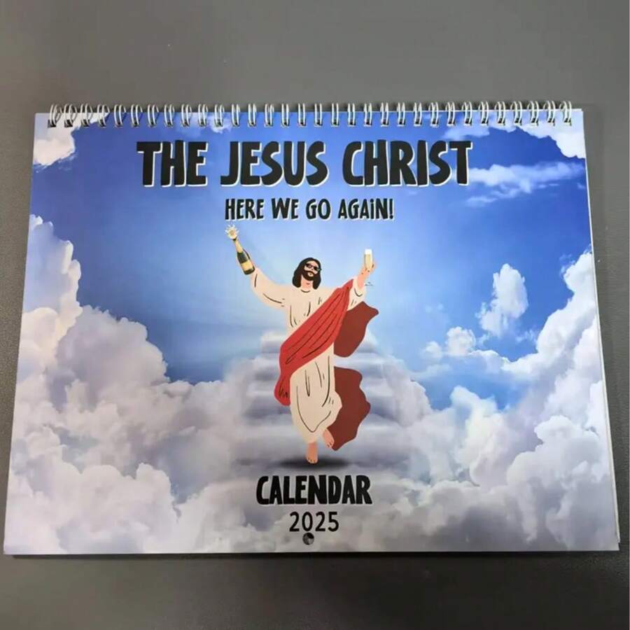 2025 Bible Verse Wall Calendar Christian Jesus Christ Calendar Wall ...