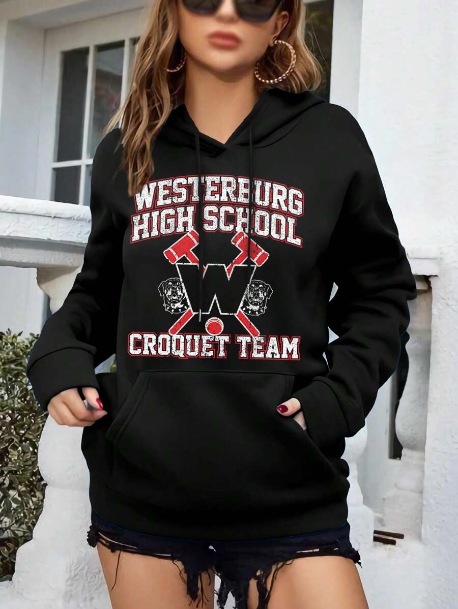 Heathers-Inspired Westerburg High Croquet Team Big Size Women Hoodie ...