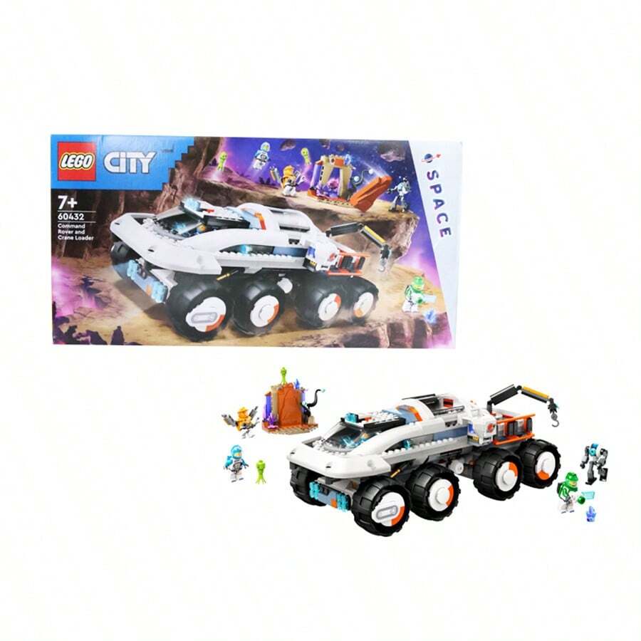 LEGO City Series 60432 Space Crane Blocos de construção de quebra ...
