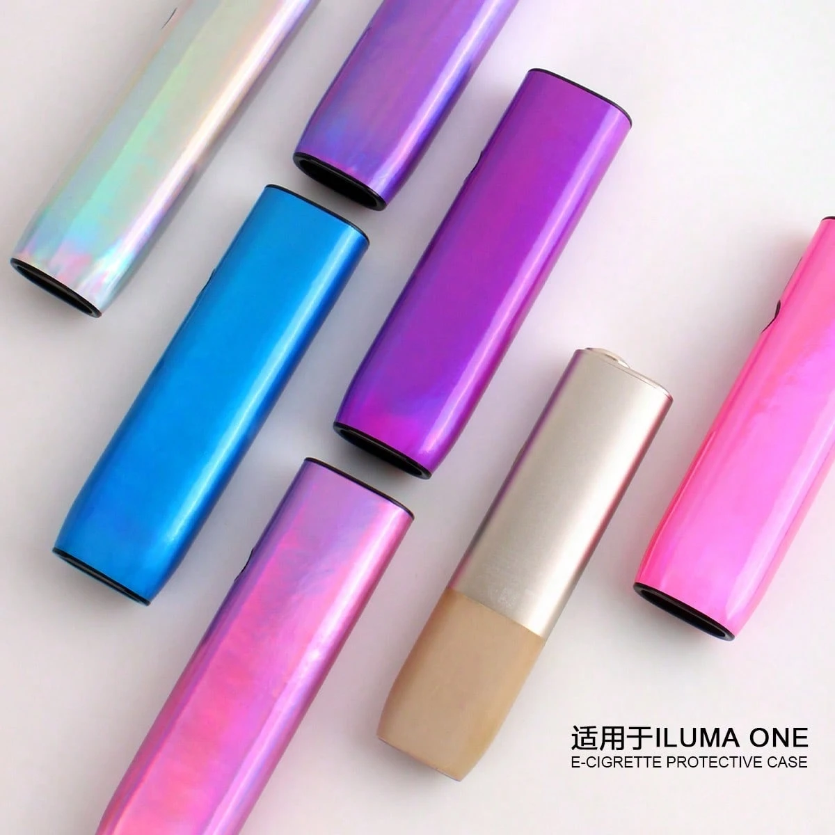 Dreamy Laser Illusion Leather Case For IQOS ILUMA ONE Replaceable ...