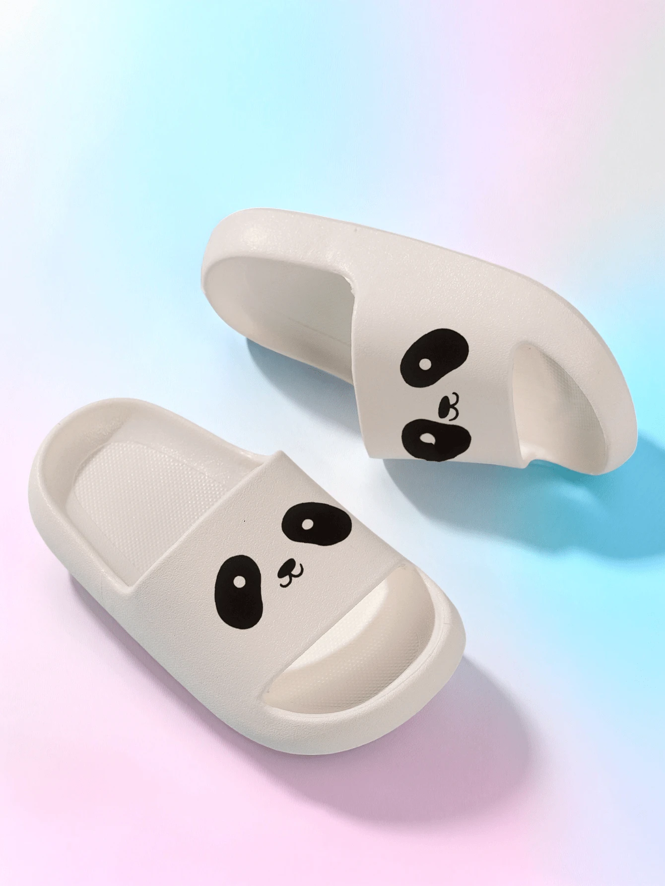 1 Pair Children's Cartoon Panda Foaming Slide Sandals | SHEIN USA