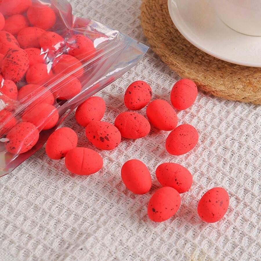 50pcs/Pack Mini Spotted Easter Eggs Decorative Items, 2x2.5cm | SHEIN USA
