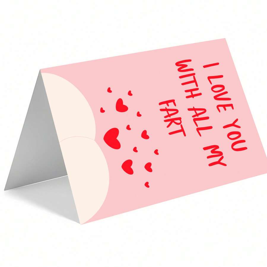 Fart Valentines Card Fart Card I Love You With All My Fart Card Couples That Fart Together