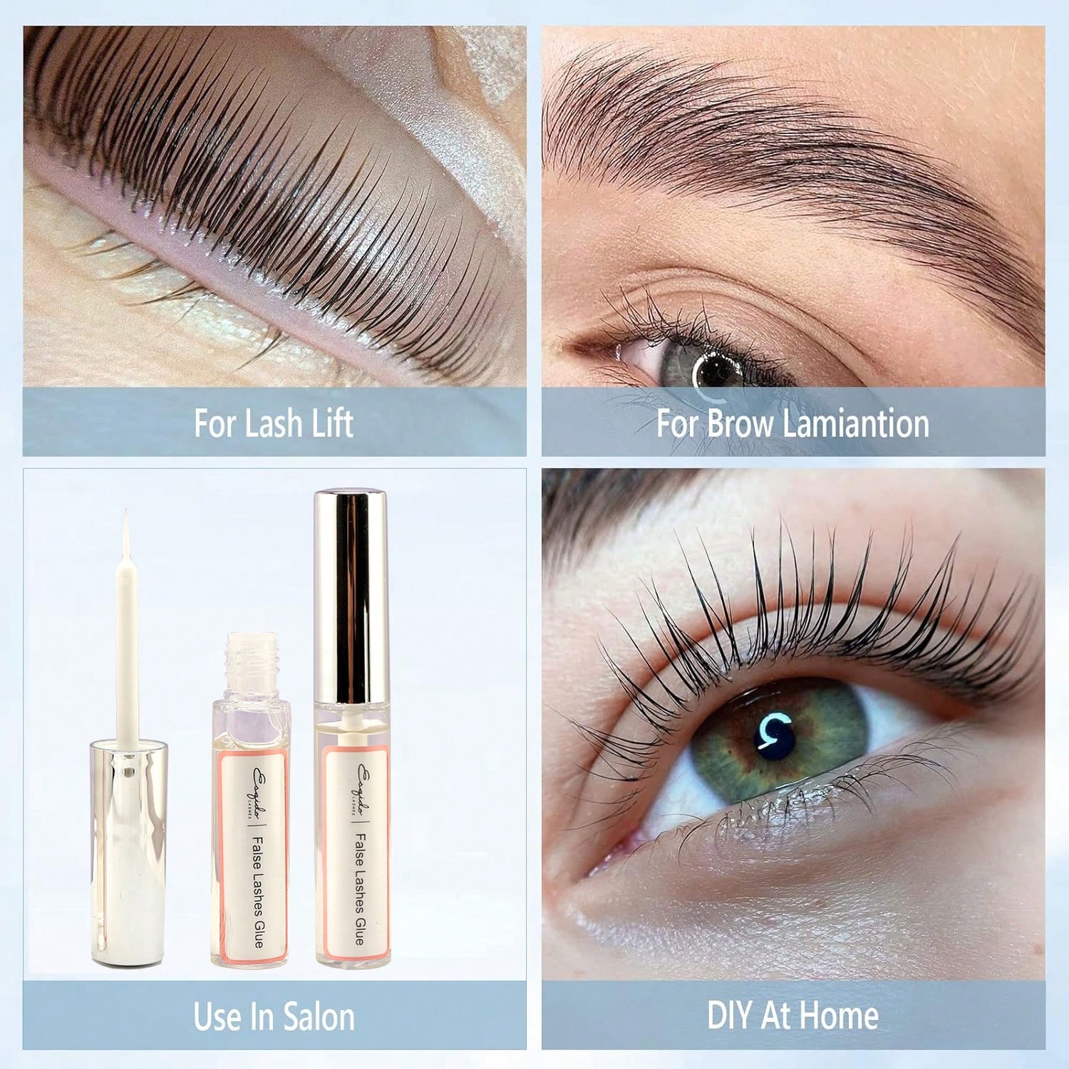 Lash Lift Glue 1pc, Eyelash Lift Glue, For Lifting And Curling Eyelashes Strong Adhesive Eyelash ...