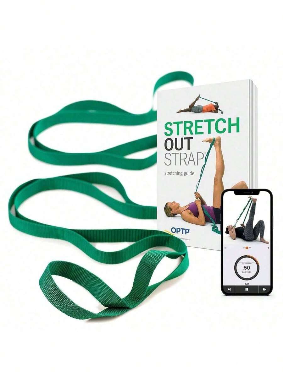 10-Loop Stretching Strap, Chloroprene Rubber Handles, Physical Therapy ...