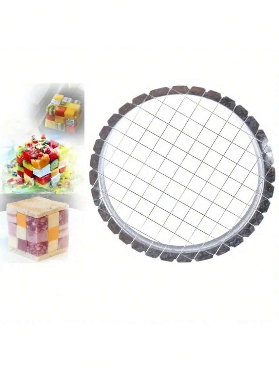 Potato Puree Hand Pressure Slicer Grid Cutter Egg Slicer Stainless ...