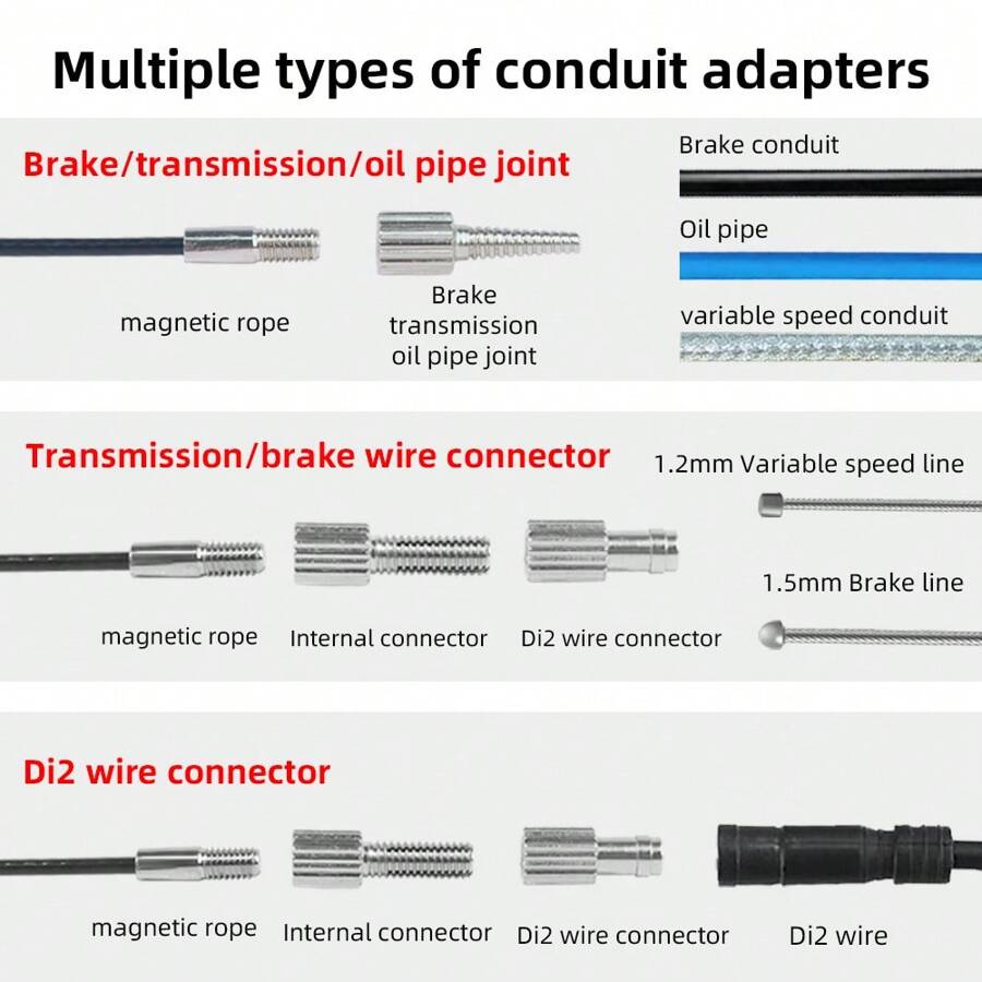 Aluminum Alloy & Carbon Fiber Bicycle Internal Cable Routing Tool ...