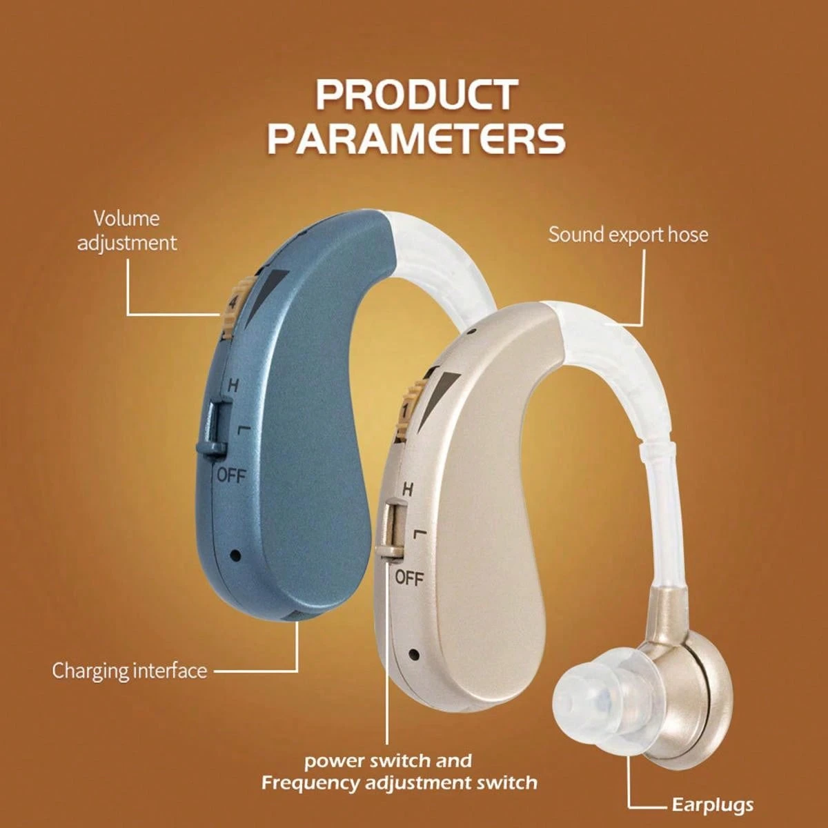 Hearing Aids For Elderly People, Rechargeable Hearing Aids With Noise ...