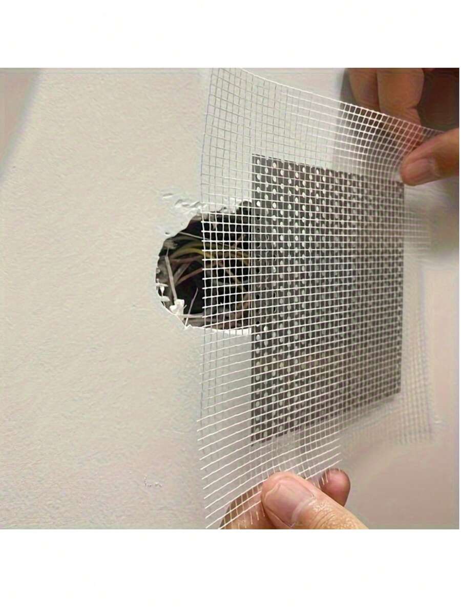 5 Drywall Repair Aluminum Wall Repair Patches, Fiber Mesh On Galvanized ...