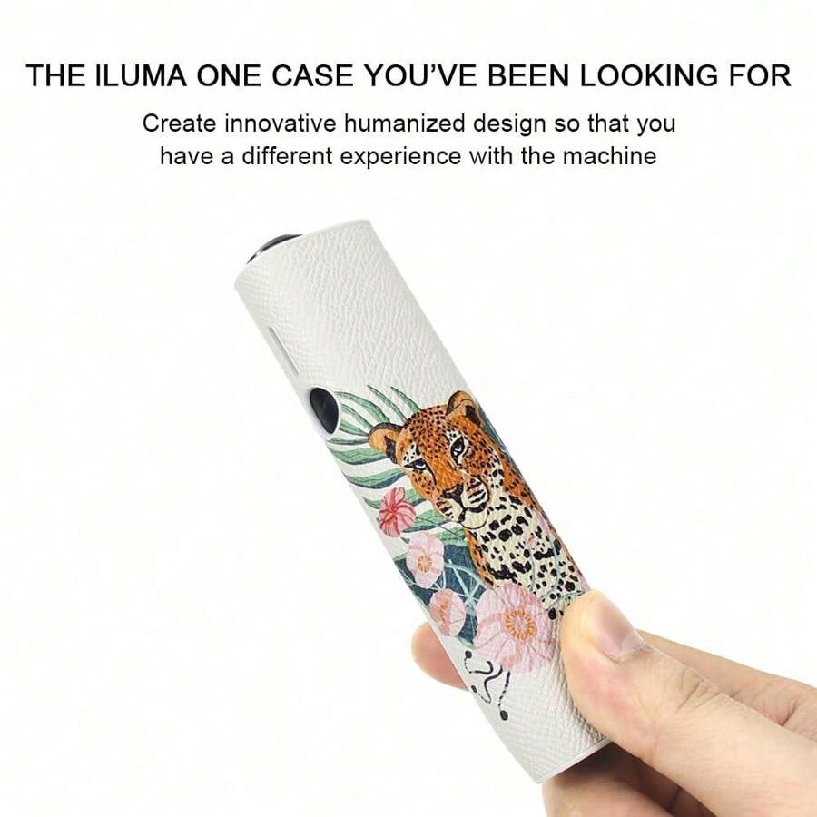PU Leather Cover For IQOS ILUMA ONE Replaceable E Smoking Box, IQOS ...