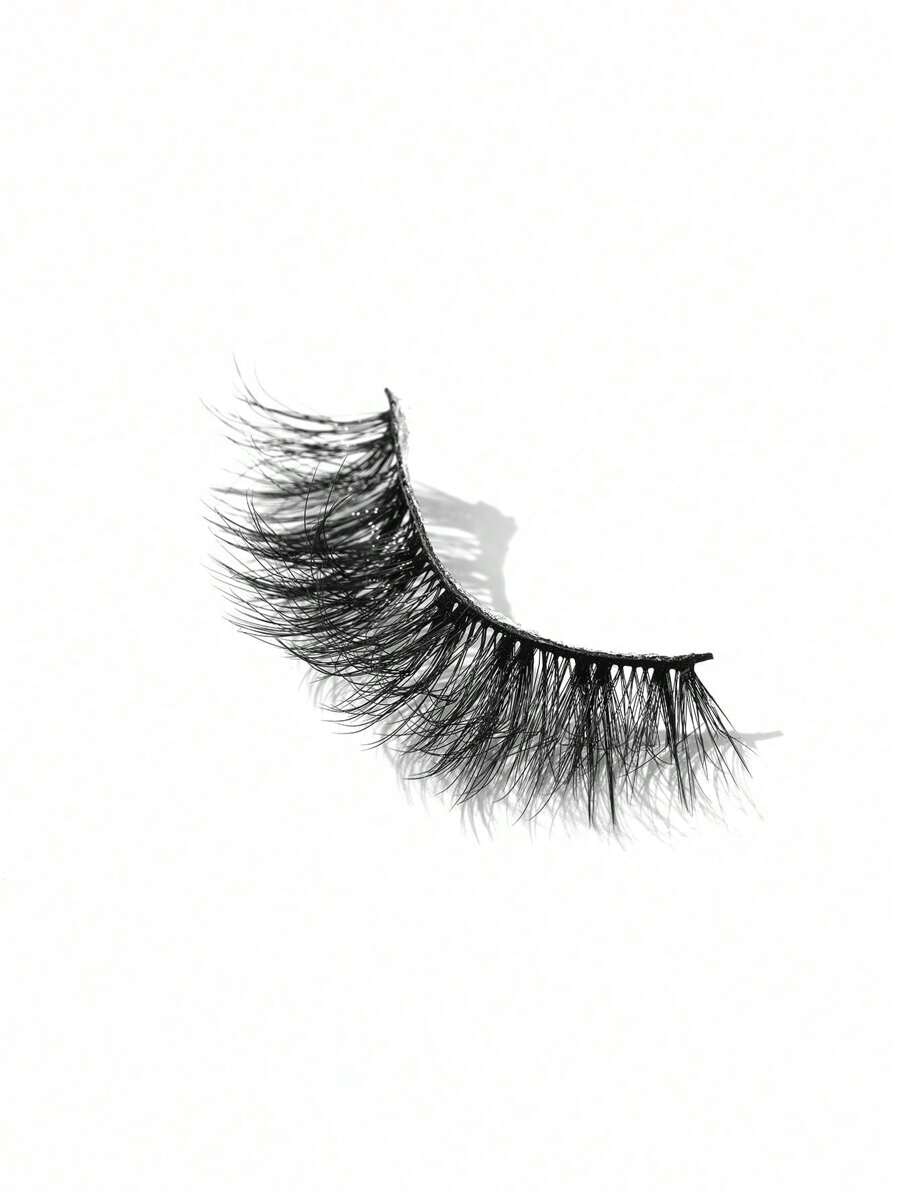 7 Pairs Messy Curly 6D 3D Cat Eye Crossed False Eyelashes, 7-14mm ...