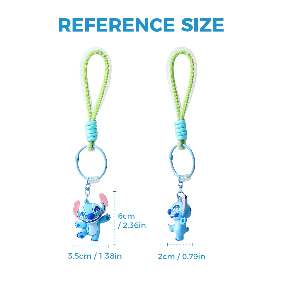Miniso Disney Stitch Food Party Series Cute 3D Pendant Keychain For Bag ...