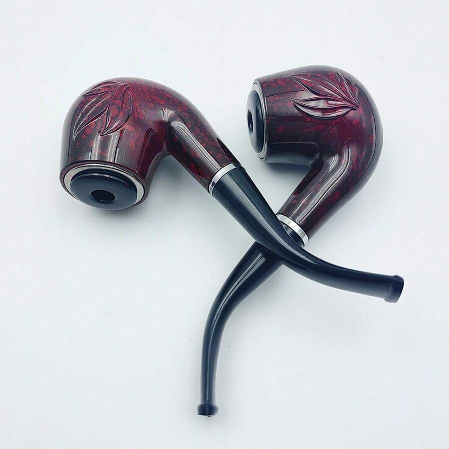 Tobacco Pipe, Classic Smoking Pipe With Foldable Tobacco Pipe Stand ...