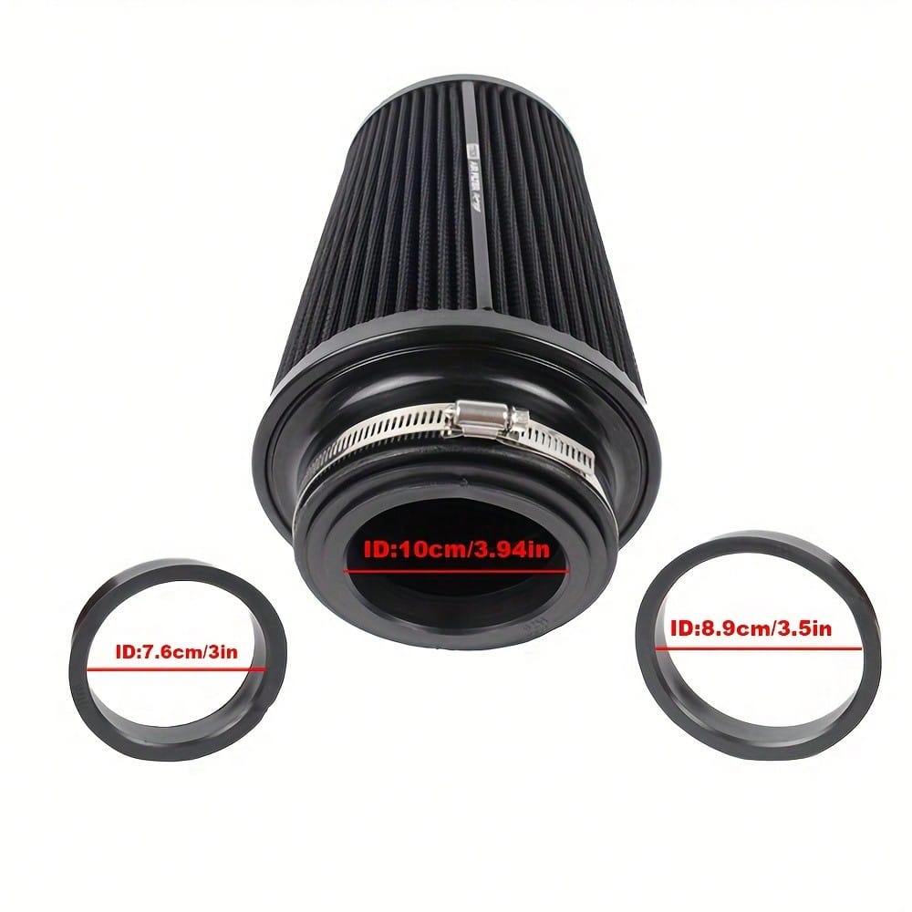 1 Piece 102mm Intake Air Filter With 76mm 89mm Adapters | SHEIN USA