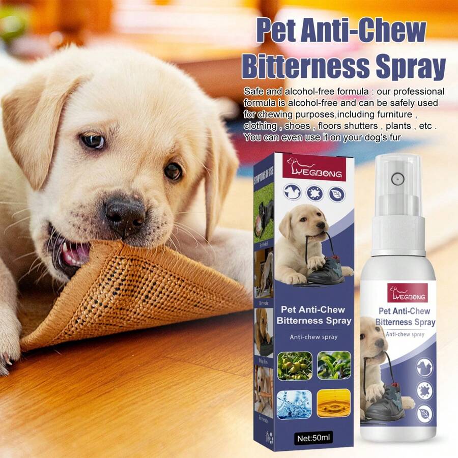 Pet Bitter Anti-Chew Spray, Repels Dogs From Scratching Sofa, Chewing ...