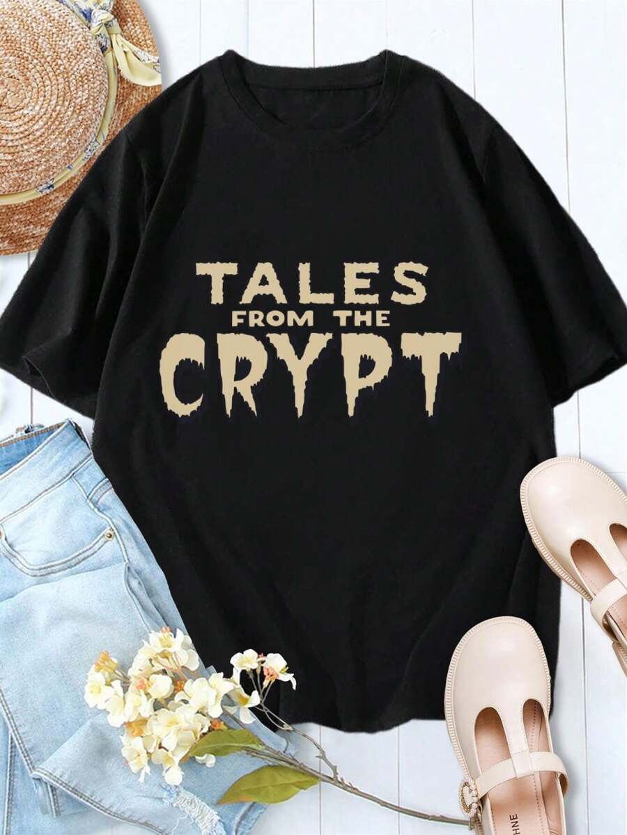 Lovers' Tales From The Crypt T-Shirt B-Movie Cult Classic Horror For ...