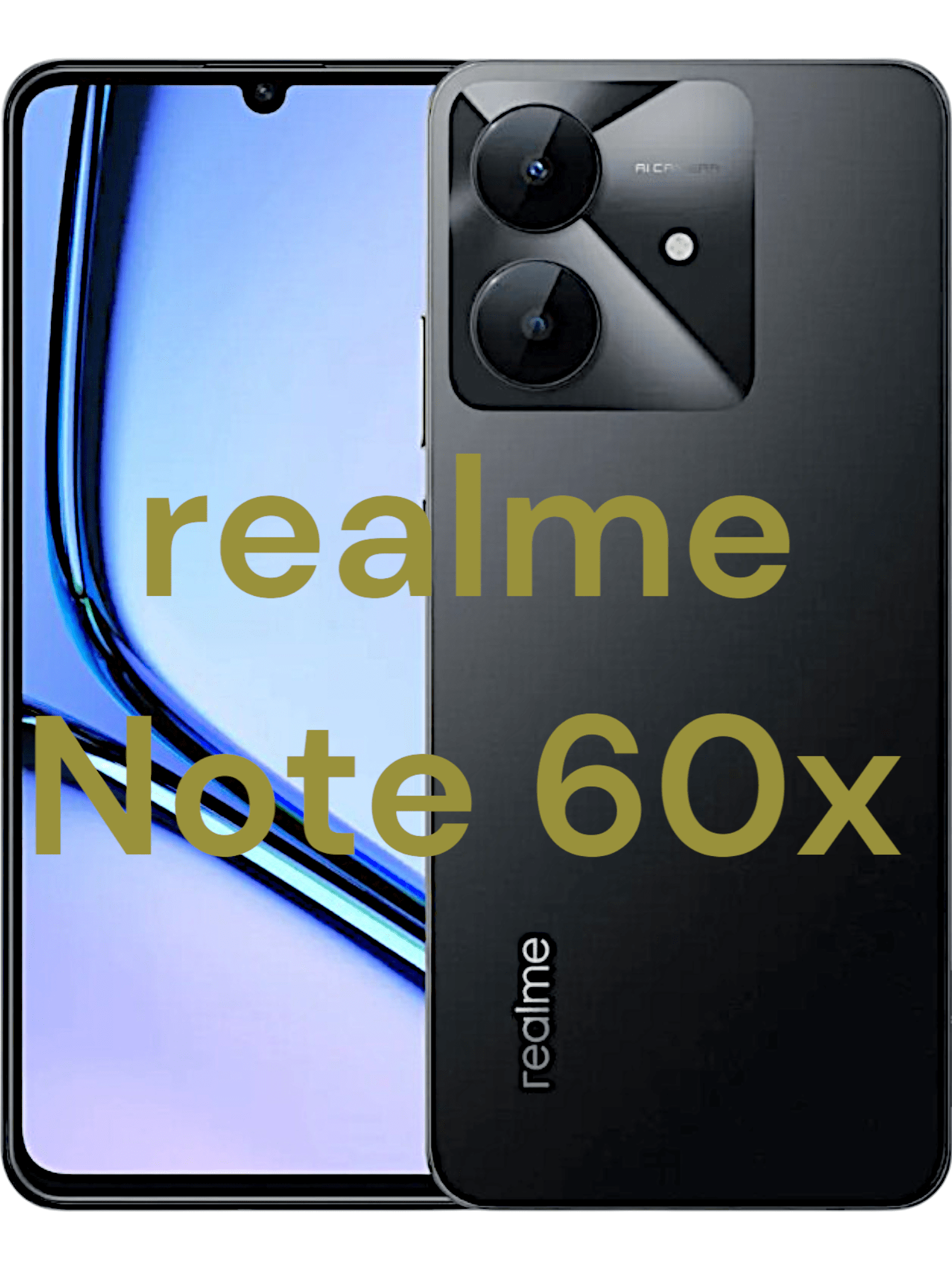 Smartphone Realme Note 60x RMX3938 64GB 3GB RAM Dual SIM 6.74" Screen ...