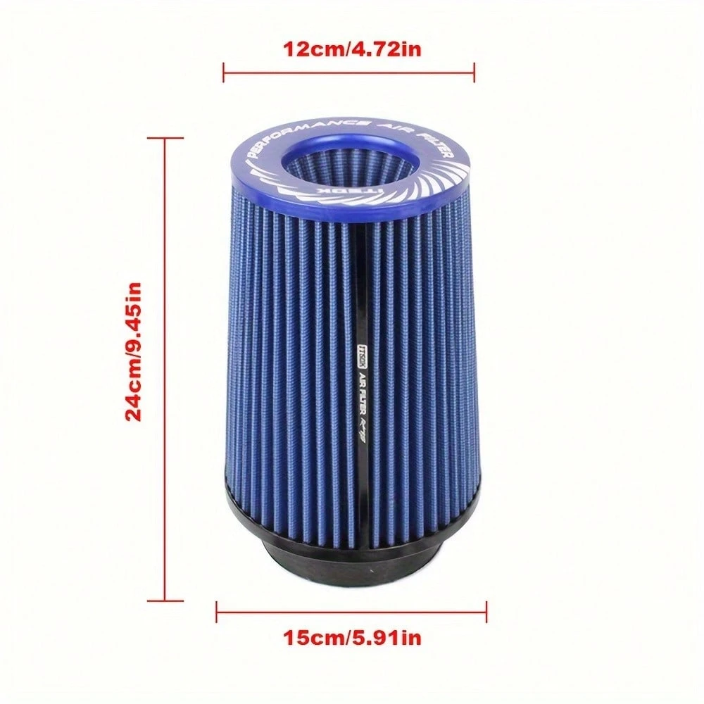 1 Piece 102mm Intake Air Filter With 76mm 89mm Adapters | SHEIN USA