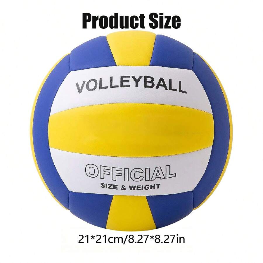 2025 Newest Volleyball Size5 PVC Leather Soft Indoor Outdoor Volleyballs Sports Training Game ...