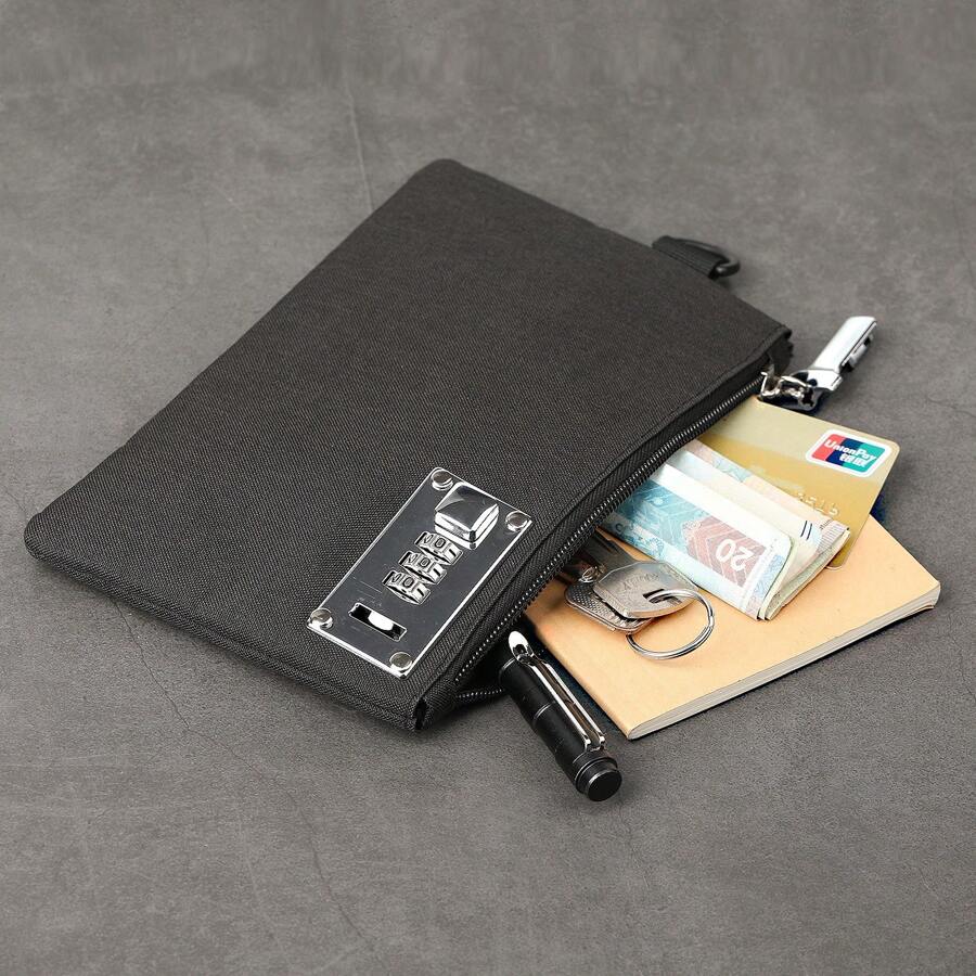 With Password Lock Anti-Theft Portable Card Holder Multi-Function ...