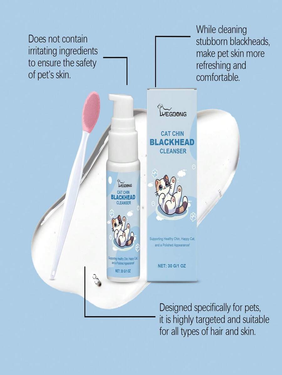 Pet Oral Care Kit Featuring A Mild Cleaning Solution Designed For Both ...