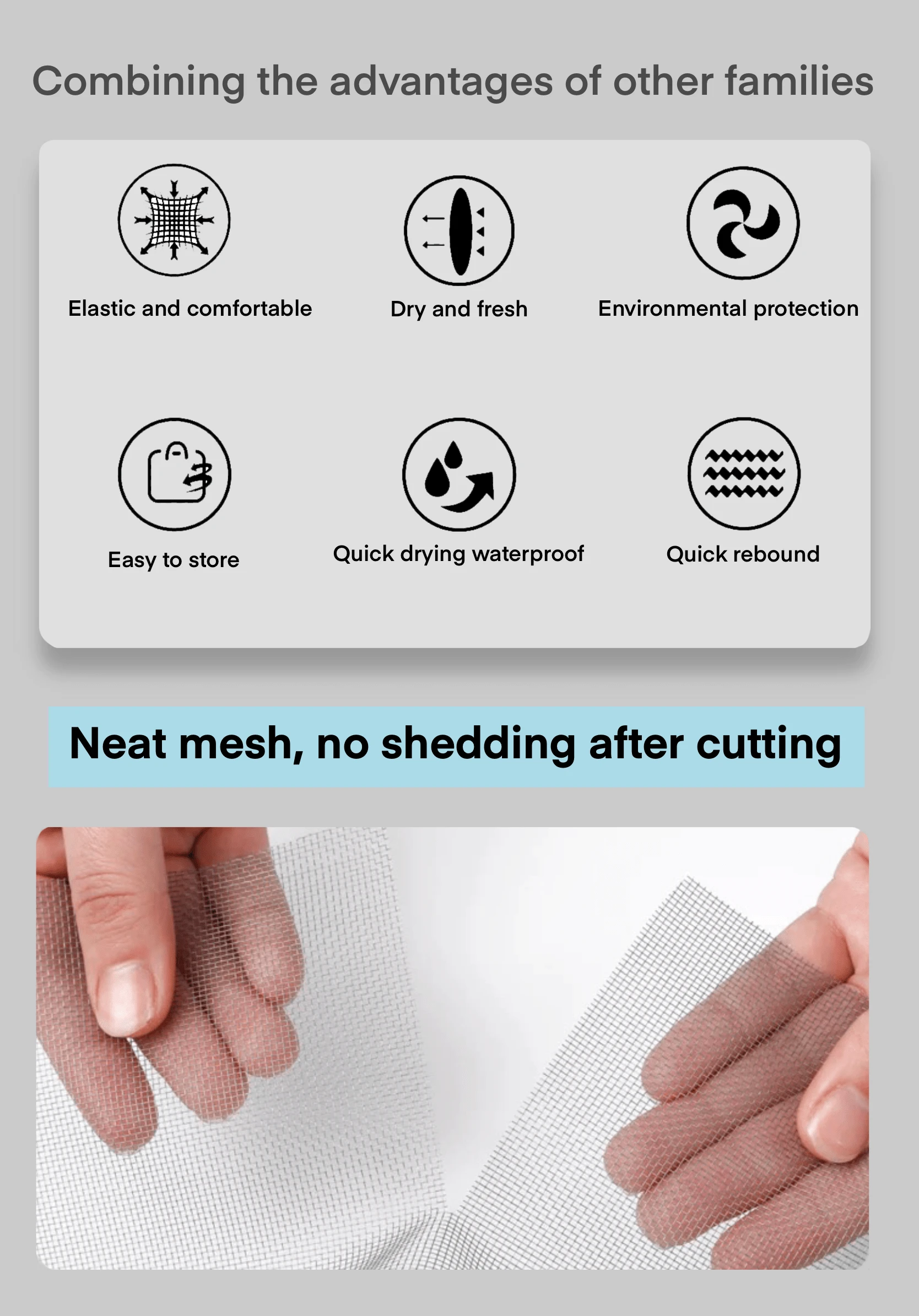 PP Nano Screen Window Net Self Installing Mosquito Proof Encrypted Grid ...