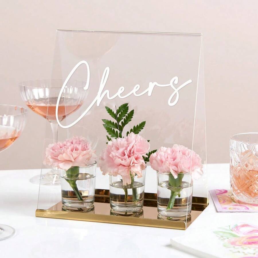 Acrylic Table Top Tent Stand Sign Holders | SHEIN USA