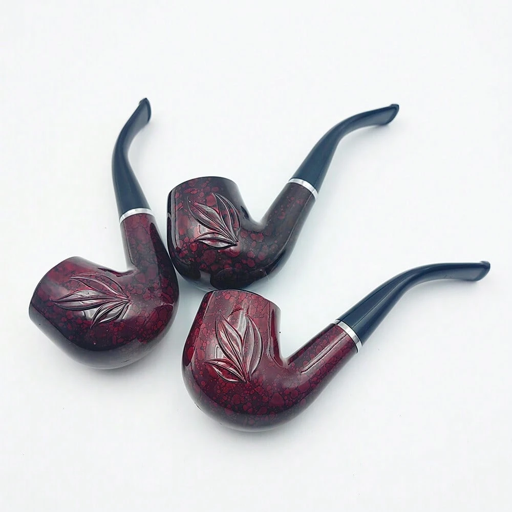 Cachimbo de Tabaco, Cachimbo de Fumar Clássico com Suporte Dobrável ...