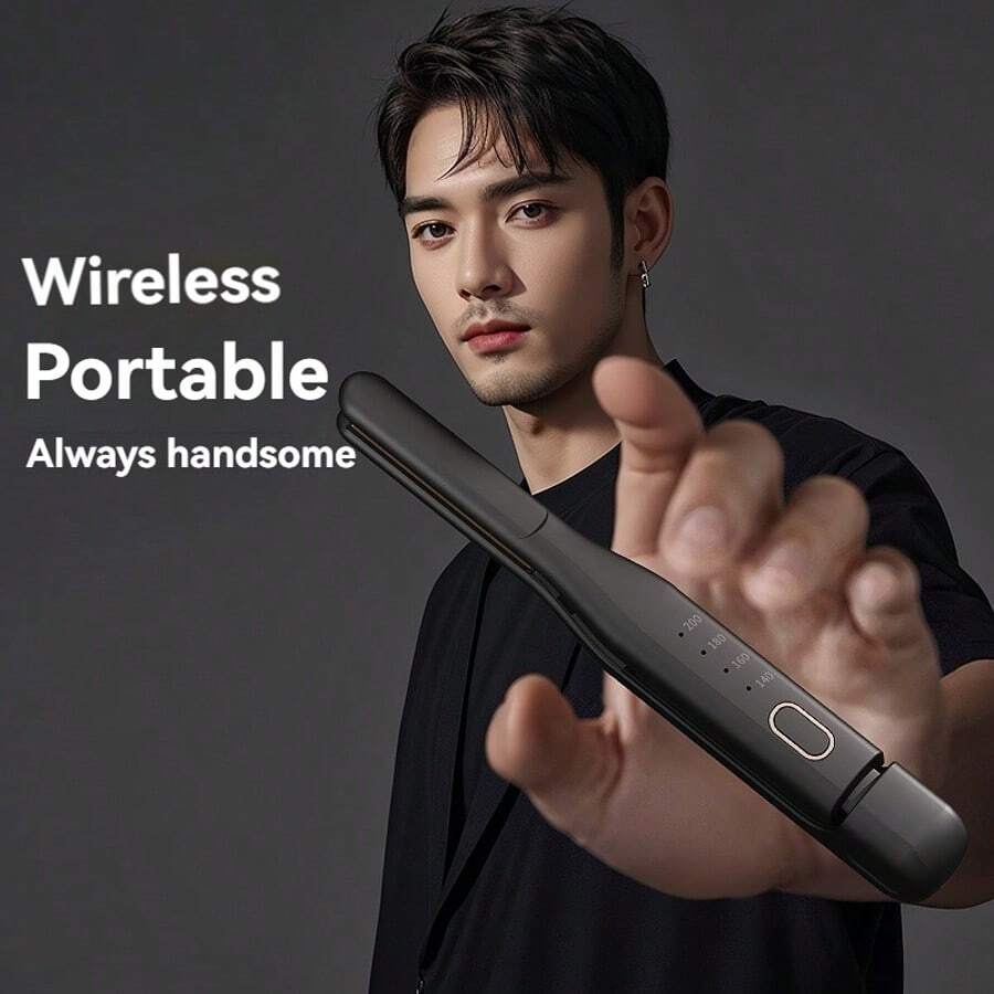13mm Mini Straightening Clip Easy Use White Electric Splint For Men ... 13mm Mini Straightening Clip Easy Use White Electric Splint For Men ...