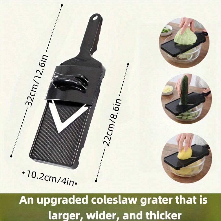 HOT-Multi-Functional Coleslaw Grater - Vegetable Slicer, Julienne ...