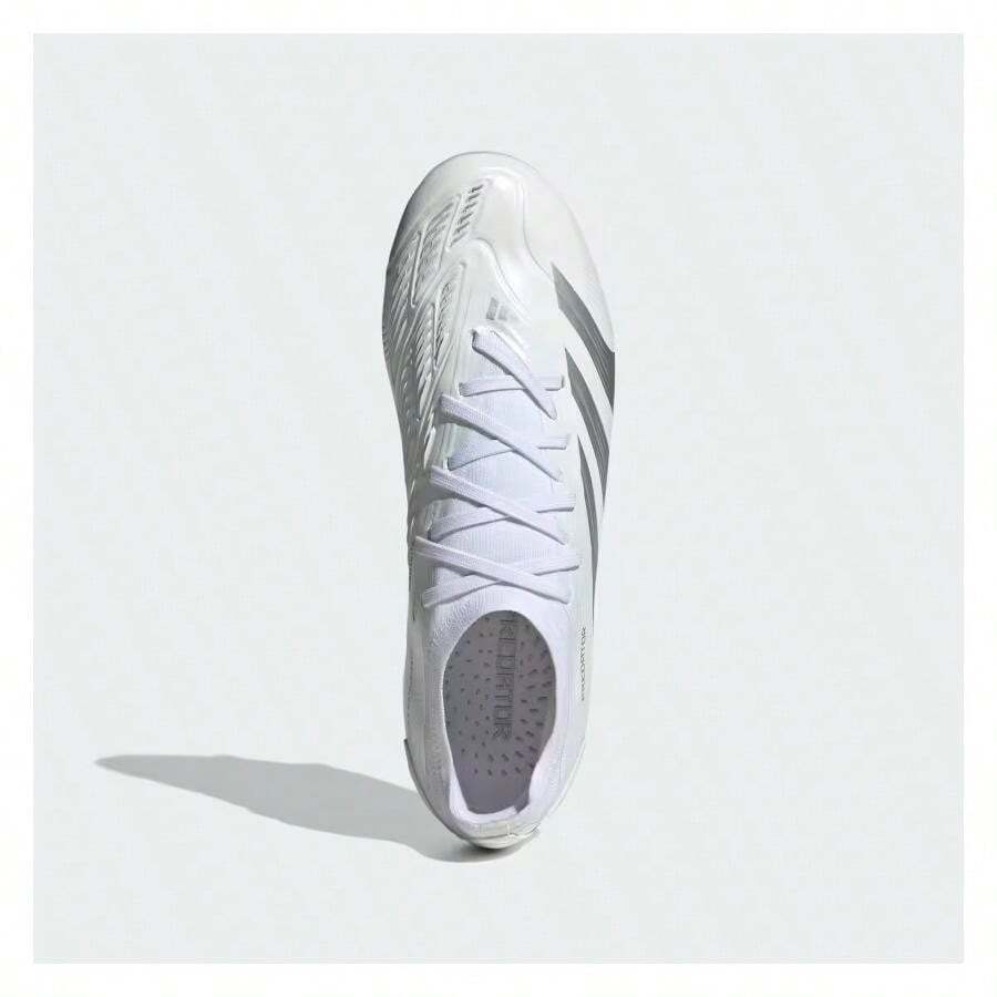 Adidas Predator 24 Pro IG7778 Mens White Silver Firm Ground Soccer ...