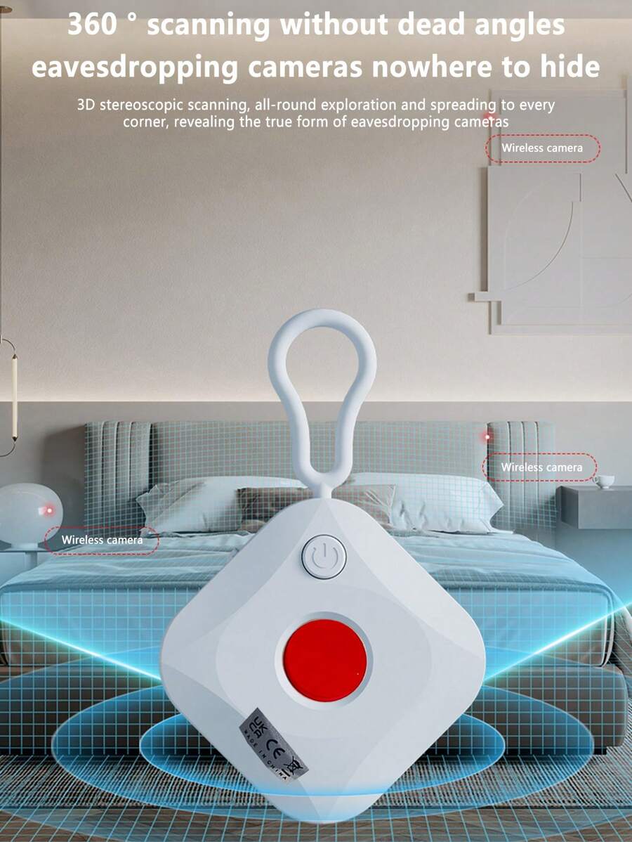 Mini Chargeable Hidden Camera Detector, Hotel Anti-Spy Camera Scan ...