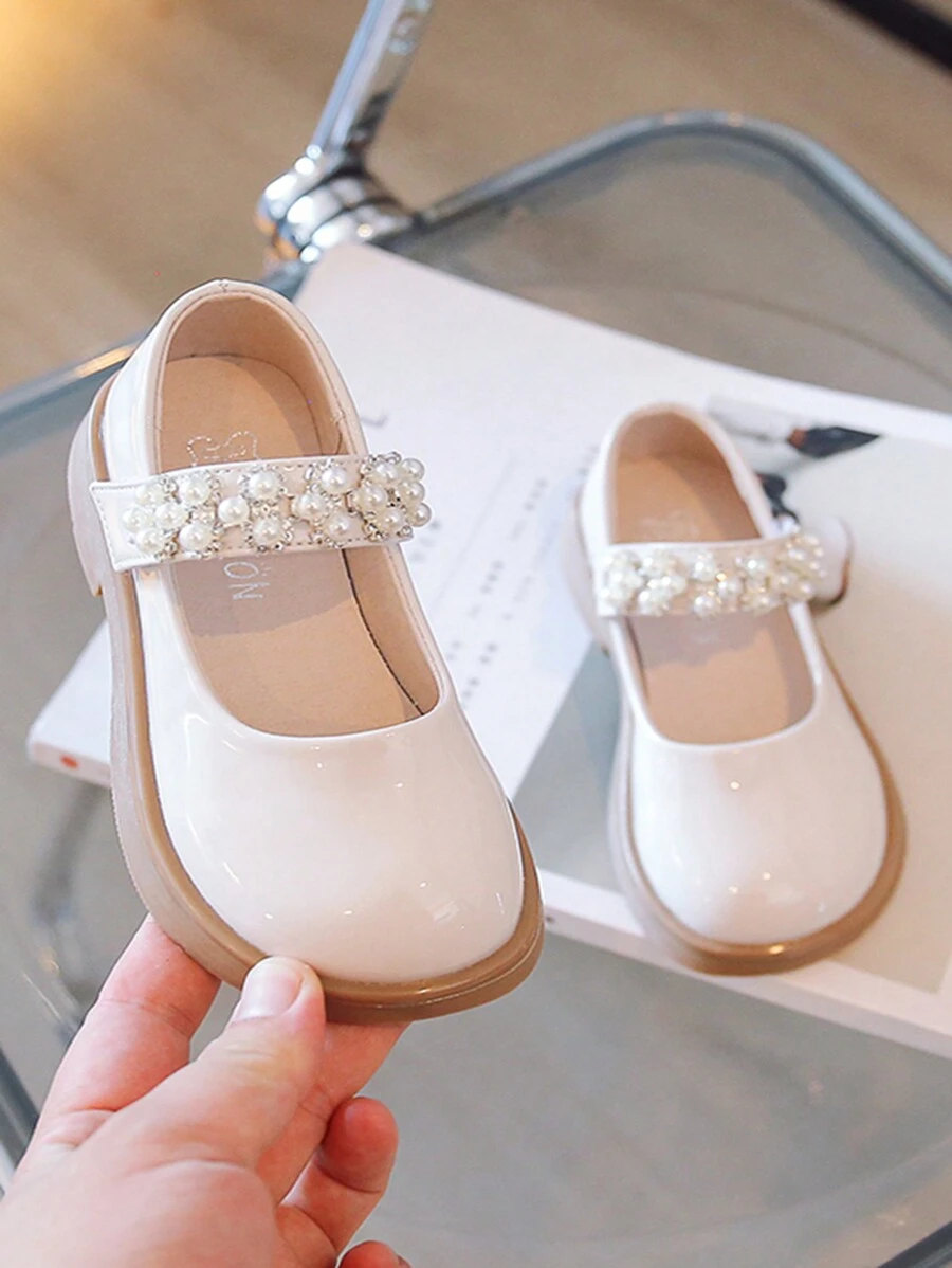 2020-2025 Girls Small Leather Shoes Spring/Autumn Flats Toddler Baby ...