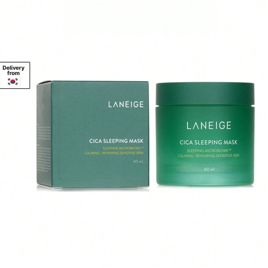Laneige Cica Sleeping Mask (60ml) Overnight Skin Soothing & Hydrating ...