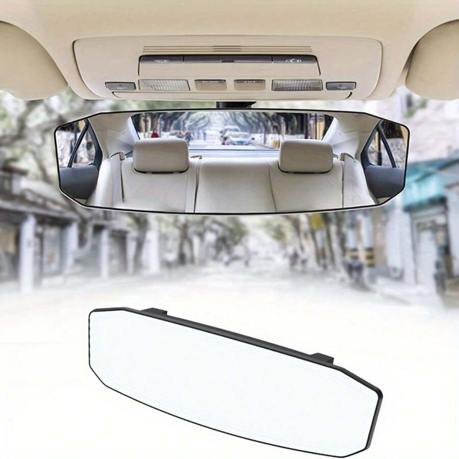 Easypie Selection 1pc Car Wide-Angle Rearview Mirror Curved Surface ...