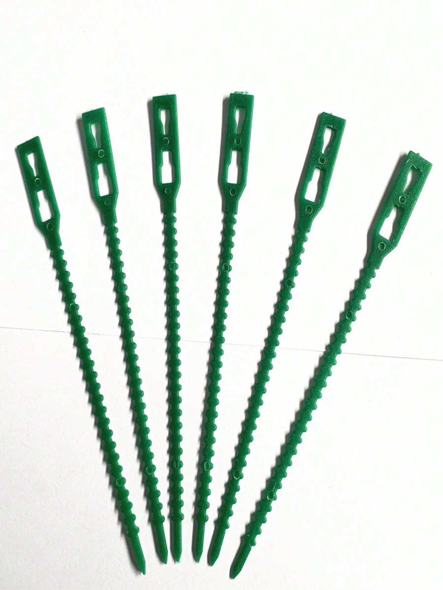 Multi-Pack, Multi-Purpose Green Fishbone Garden Ties, Gardening Binder ...