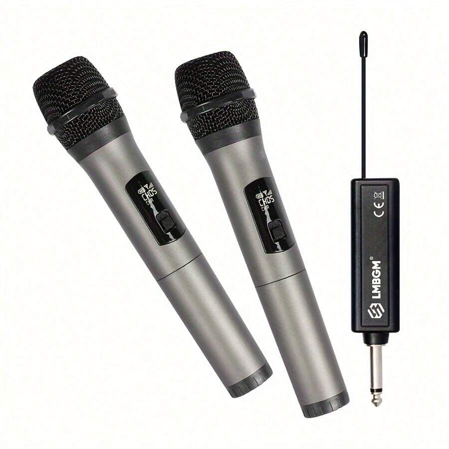 Professional Wireless Microphone Home KTV Outdoor Portable Singing ...