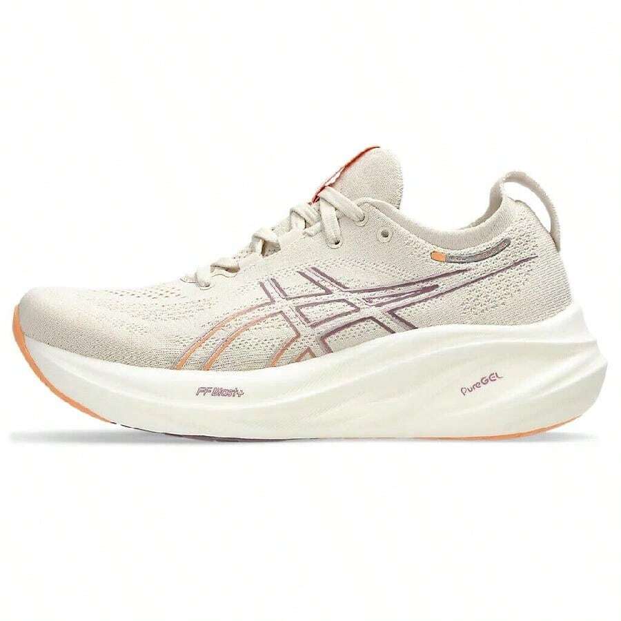 Asics Gel-Nimbus 26 1012B601-250 Sneaker Women's Oatmeal Running Shoes ...
