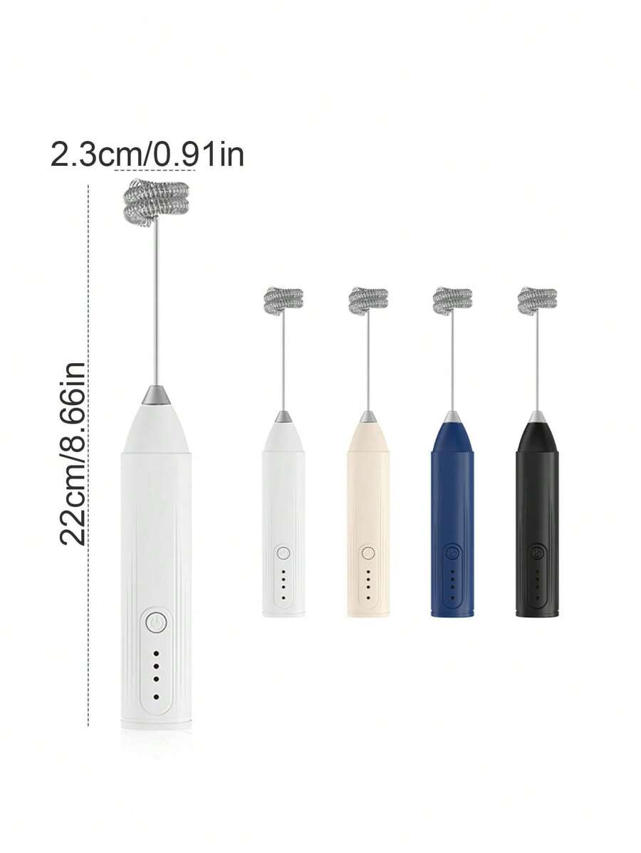 Electric Milk Frother, Home Battery-Powered Milk Foaming Machine ...