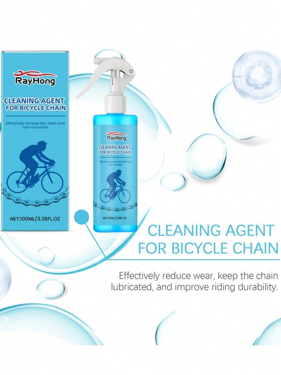 rayhong Bicycle Chain Cleaner - Cleaning Spray To Remove Oil Stains And ...