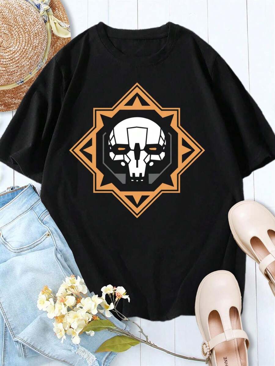 Queen BattleTech T-Shirts King Crab Robot Logo For Ladies - Board Game ...