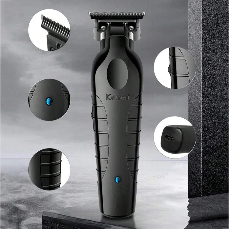 Kemei KM-2299 Professional Maquina Barbear Acabamento Hair Trimmer Detailer Barber Electric ...
