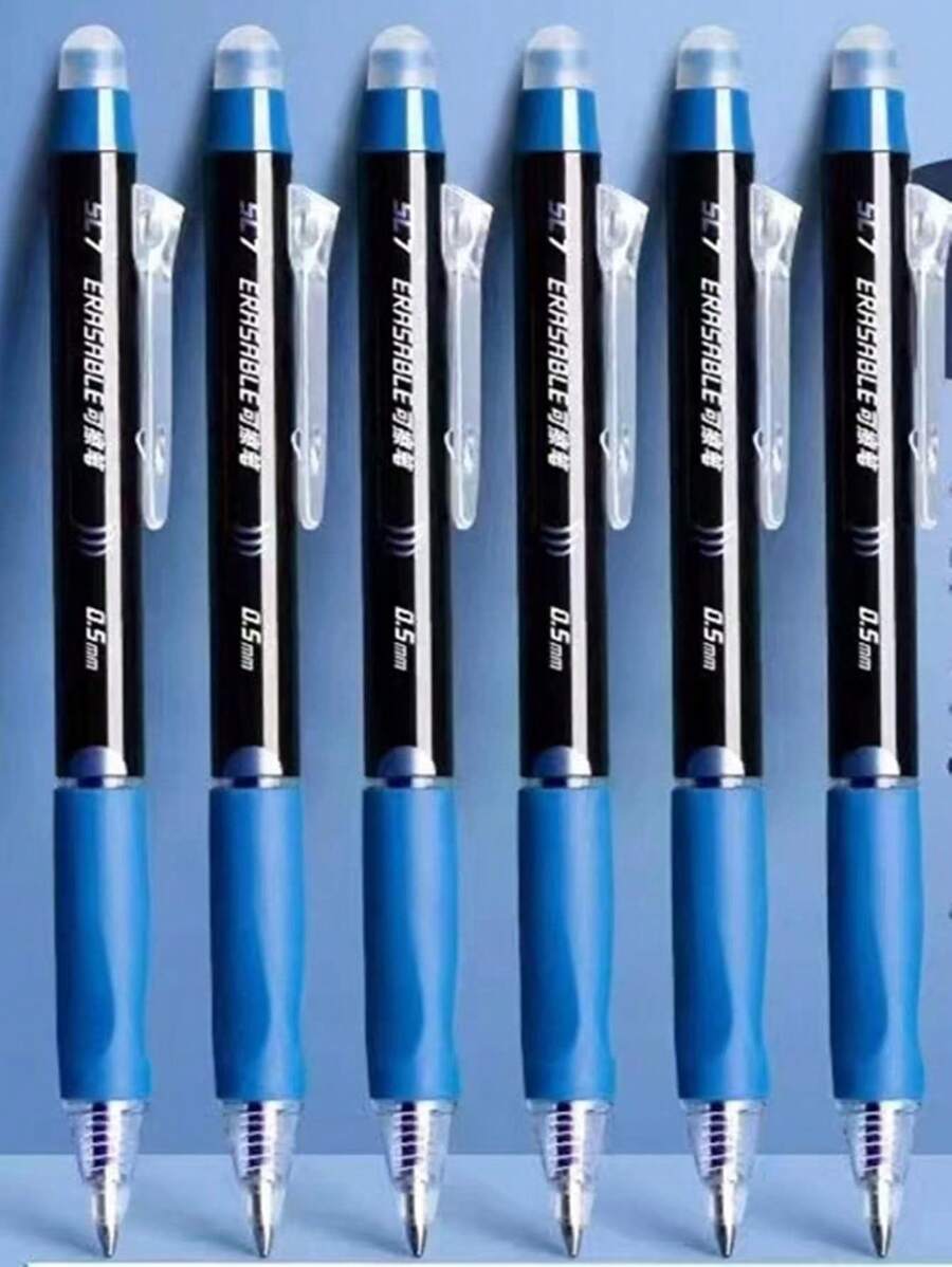 6pcs Smooth Erasable Pens, Student Writing Supplies Smoothly, Quick Dry ...
