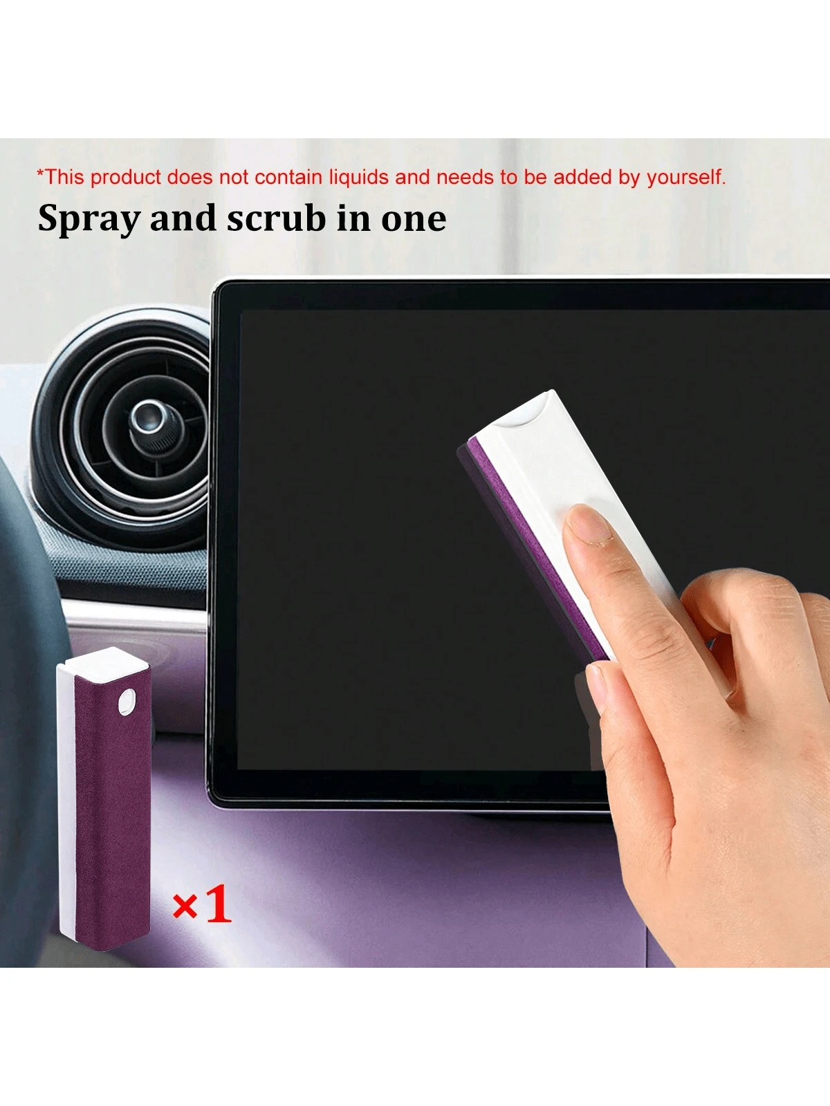 Car Screen Cleaner Spray And Scrub In One | SHEIN EUR