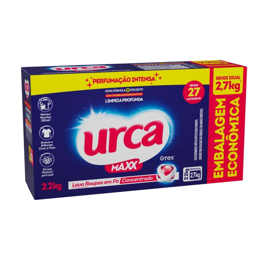 Urca Urca Concentrated Powder Laundry Detergent Cartridge - 2.2kg ...