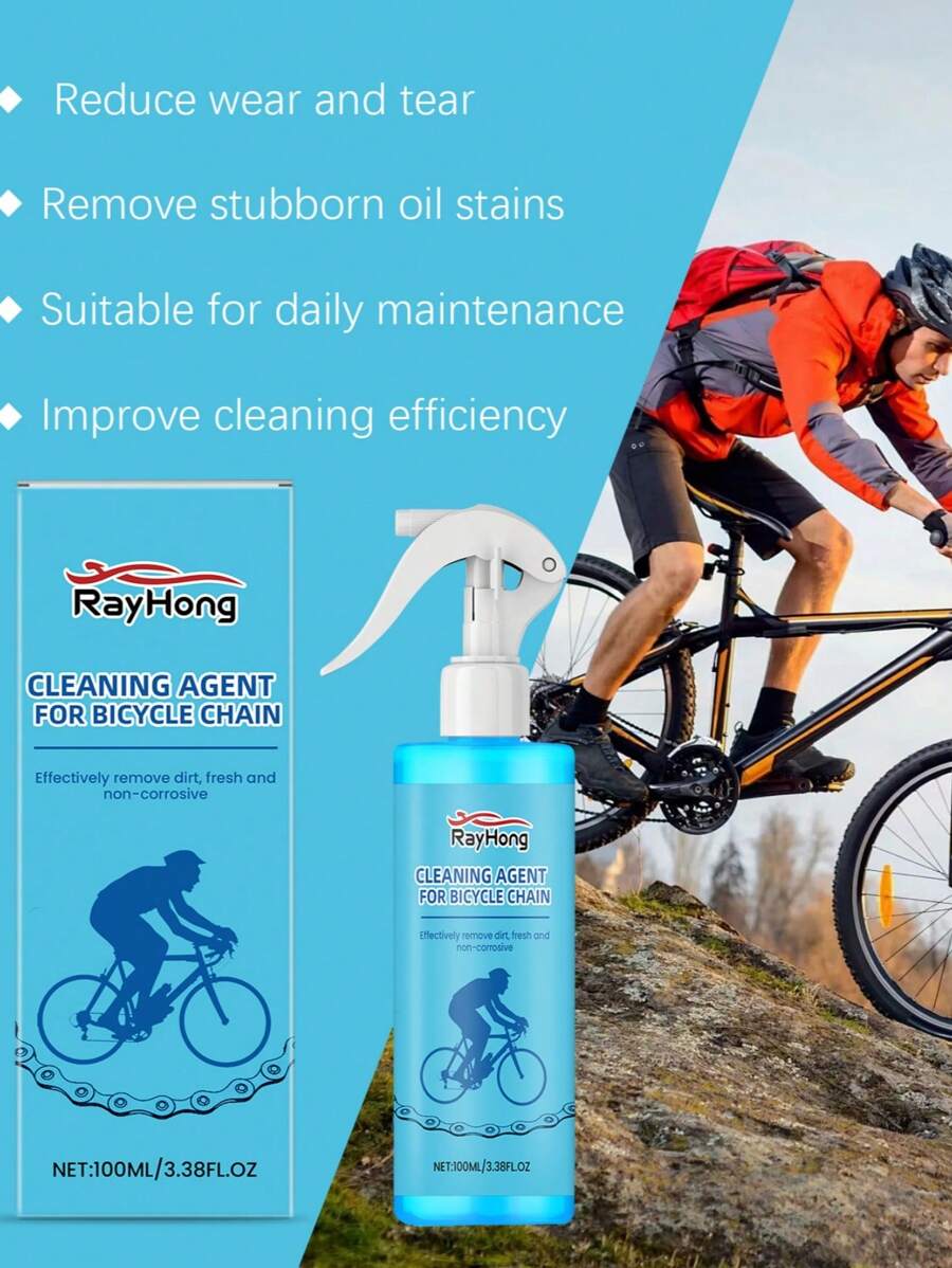 rayhong Bicycle Chain Cleaner - Cleaning Spray To Remove Oil Stains And ...