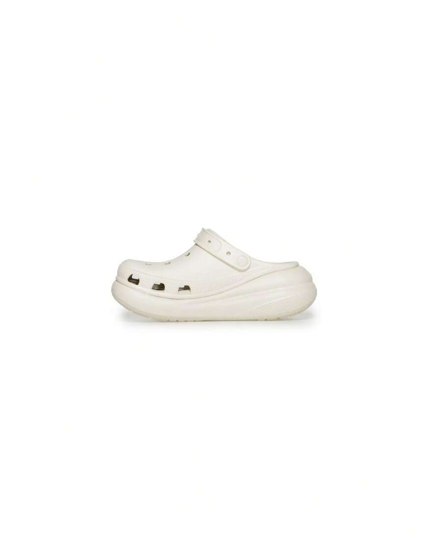 Crocs Mega Crush Platform Clog Bone Women Beige Sandals | SHEIN USA