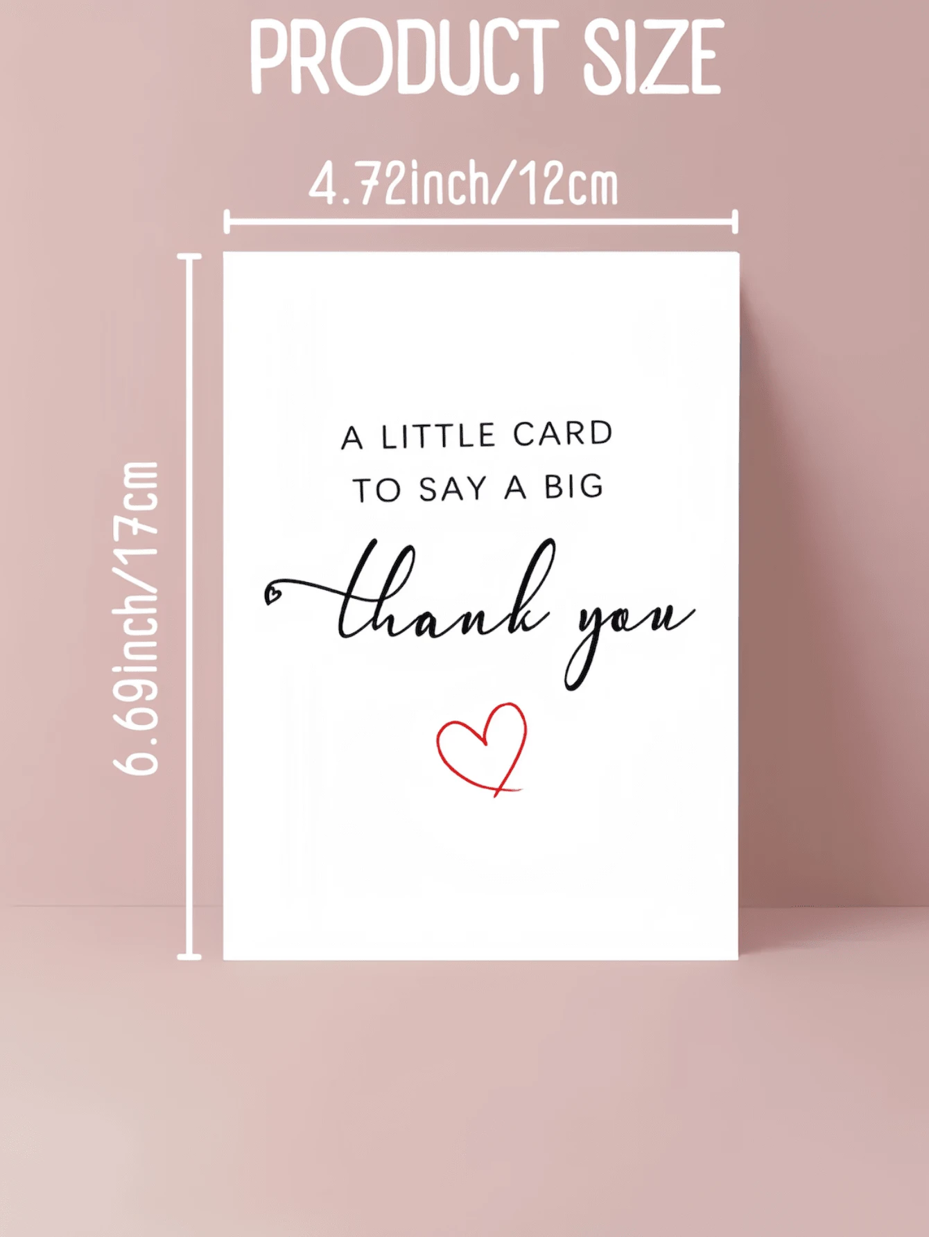 1pc Thank You Cards | Employee Greeting Cards - Unique Gift, Company ...