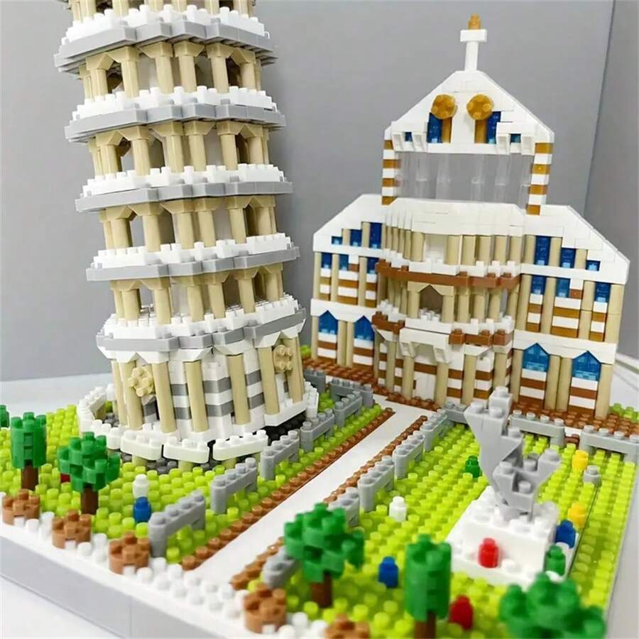Three-Dimensional Leaning Tower Of Pisa Microparticle Building Blocks ...