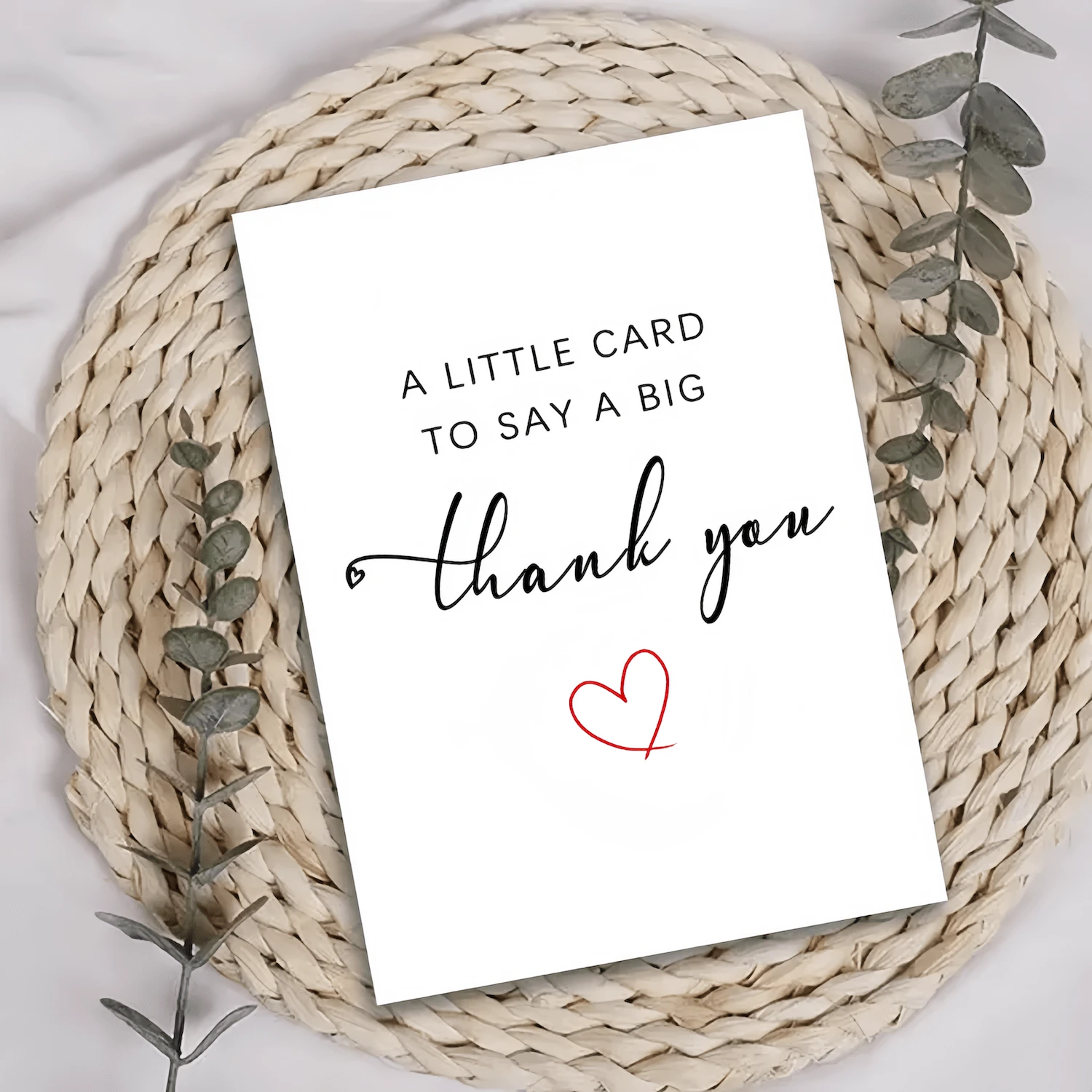 1pc Thank You Cards | Employee Greeting Cards - Unique Gift, Company ...